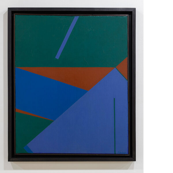 Composition trait vert – Bellemare Lambert Galleries